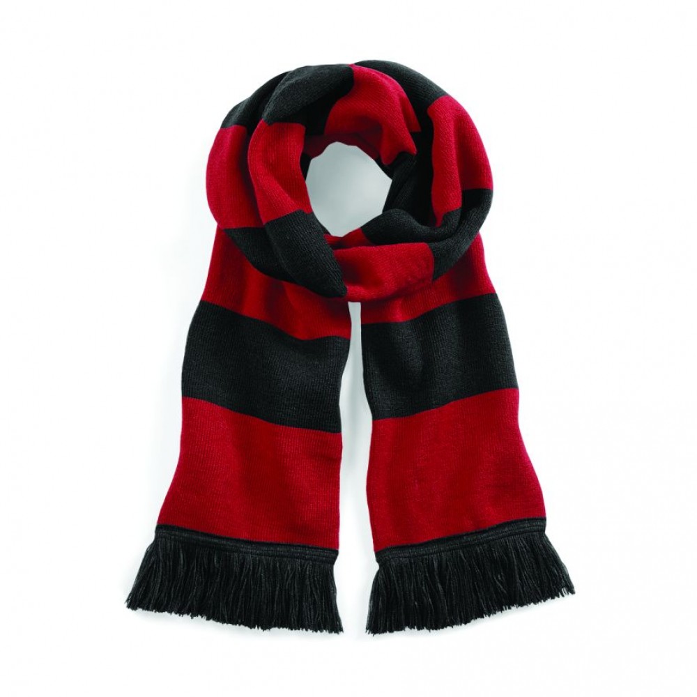 Two Tone Knitted Varsity Scarf | FootballFlags.co.uk