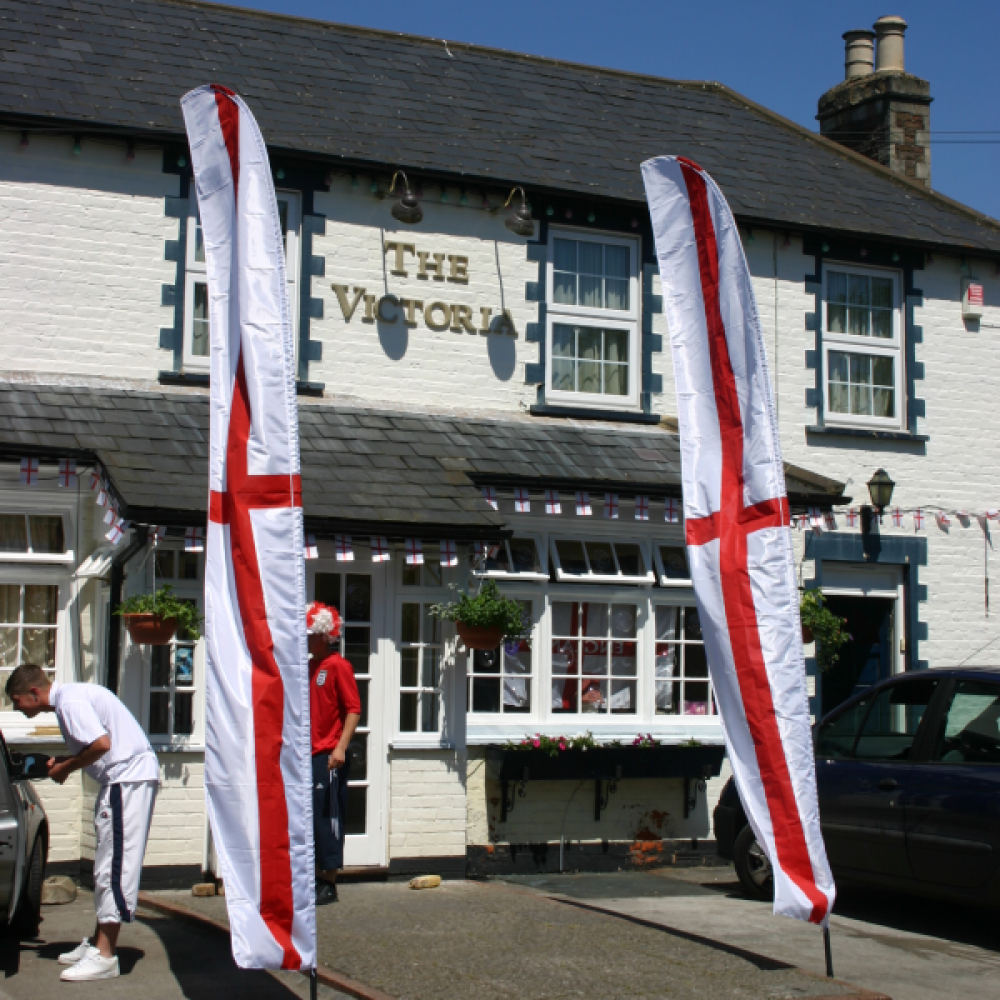 England Feather Flag (flag only)