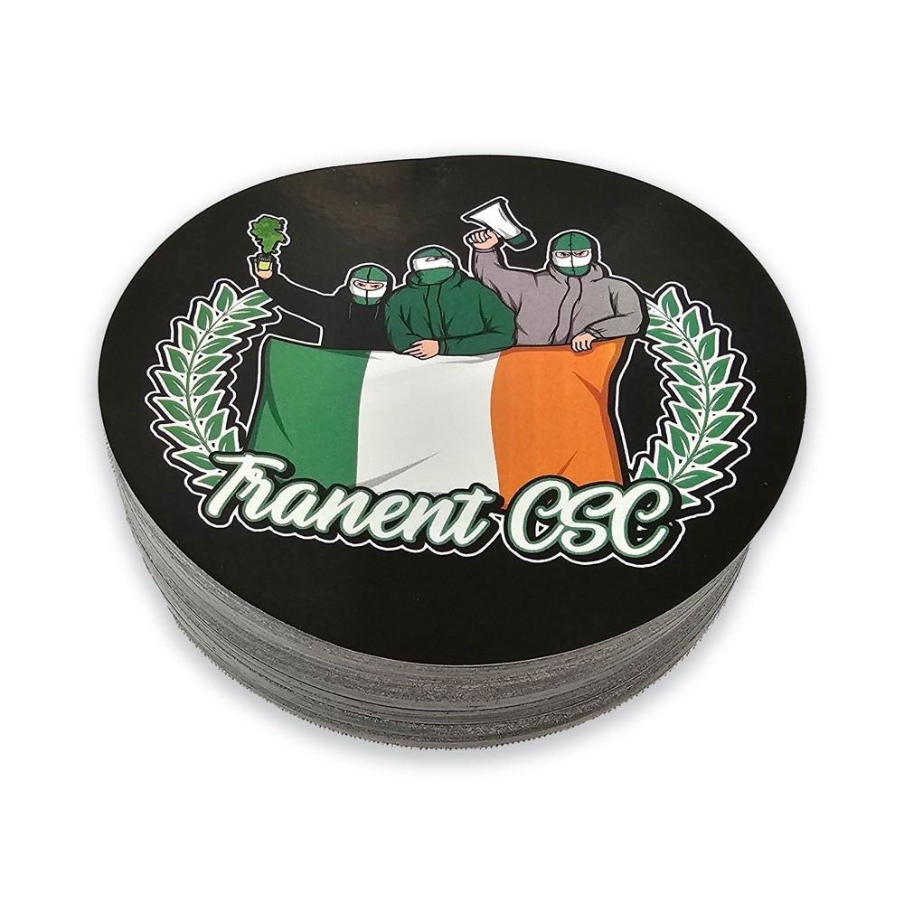 9cm Round Football Stickers (Pack of 100) | footballflags.co.uk